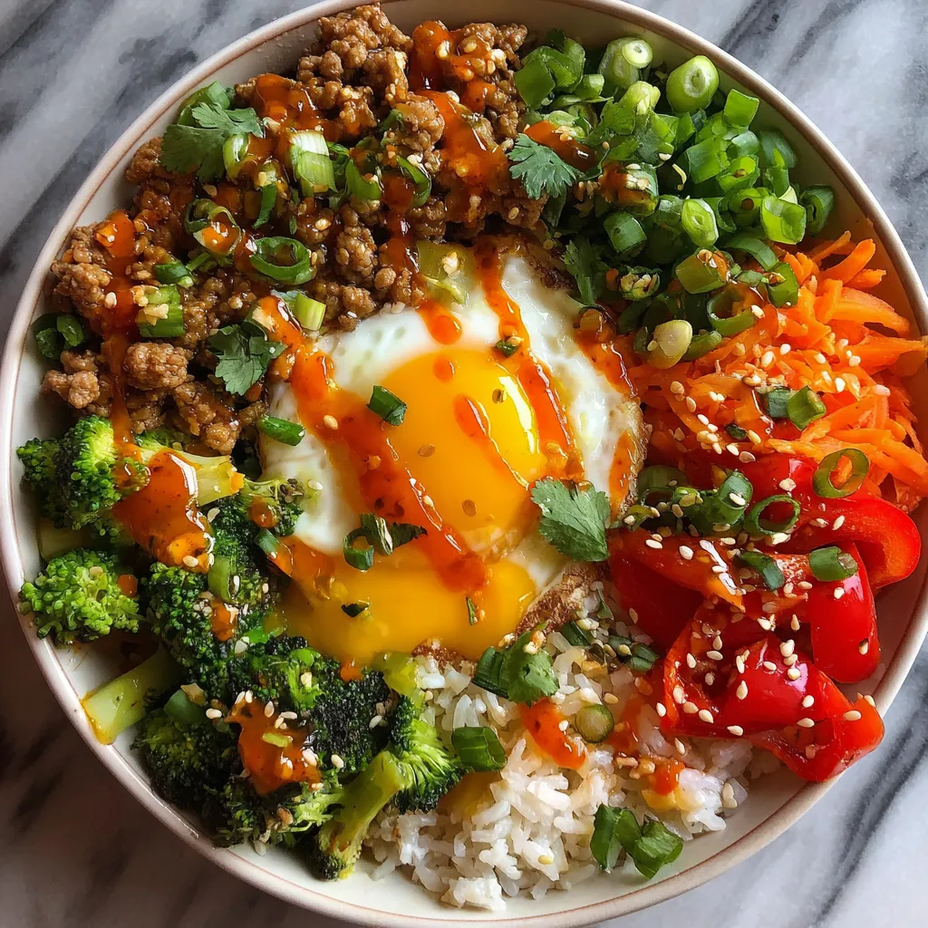 Bang Bang Ground Turkey Rice Bowls – Pinch Of Comfort