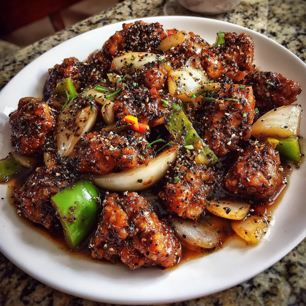 Black Pepper Chicken – Pinch Of Comfort